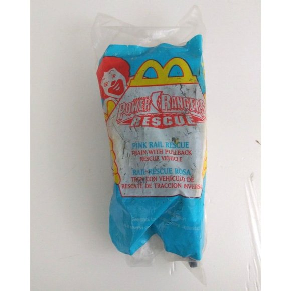 Disney | Toys | New Vintage 200 Power Rangers 6 Rescue Bots Pink Rail ...